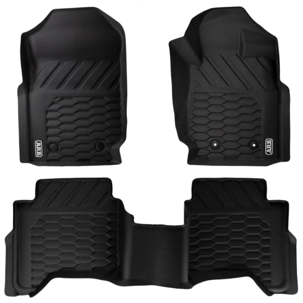 ARB Floor Mats Front and Rear Set 4080101 for Toyota Landcruiser 76 ...