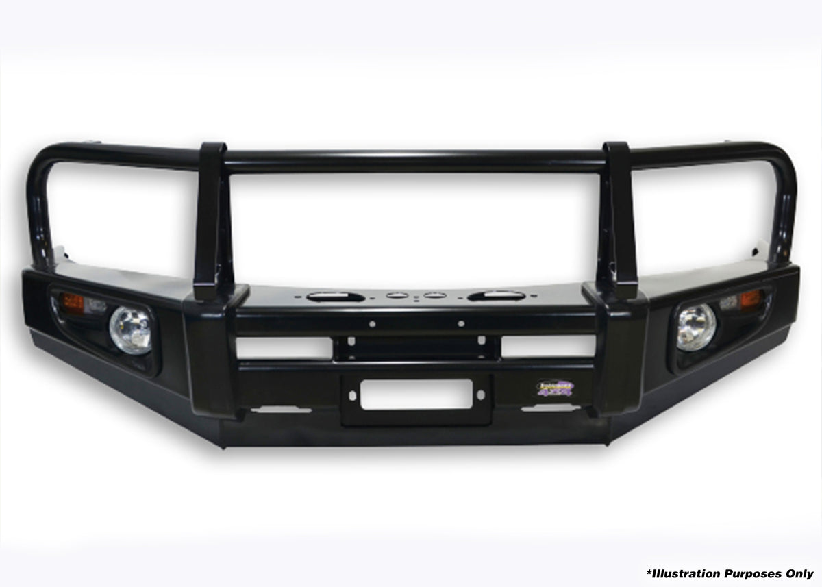 Dobinsons Bull Bar Classic Black For Nissan Navara/Frontier D40 With R