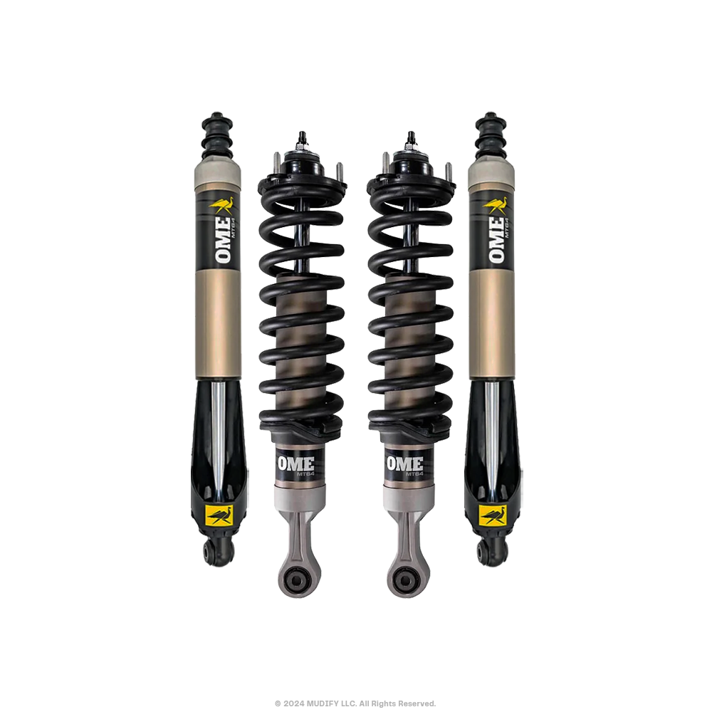 OME MT64 2 inch Leveling Kit for 4Runner (10-24) - Front Shocks Assembly